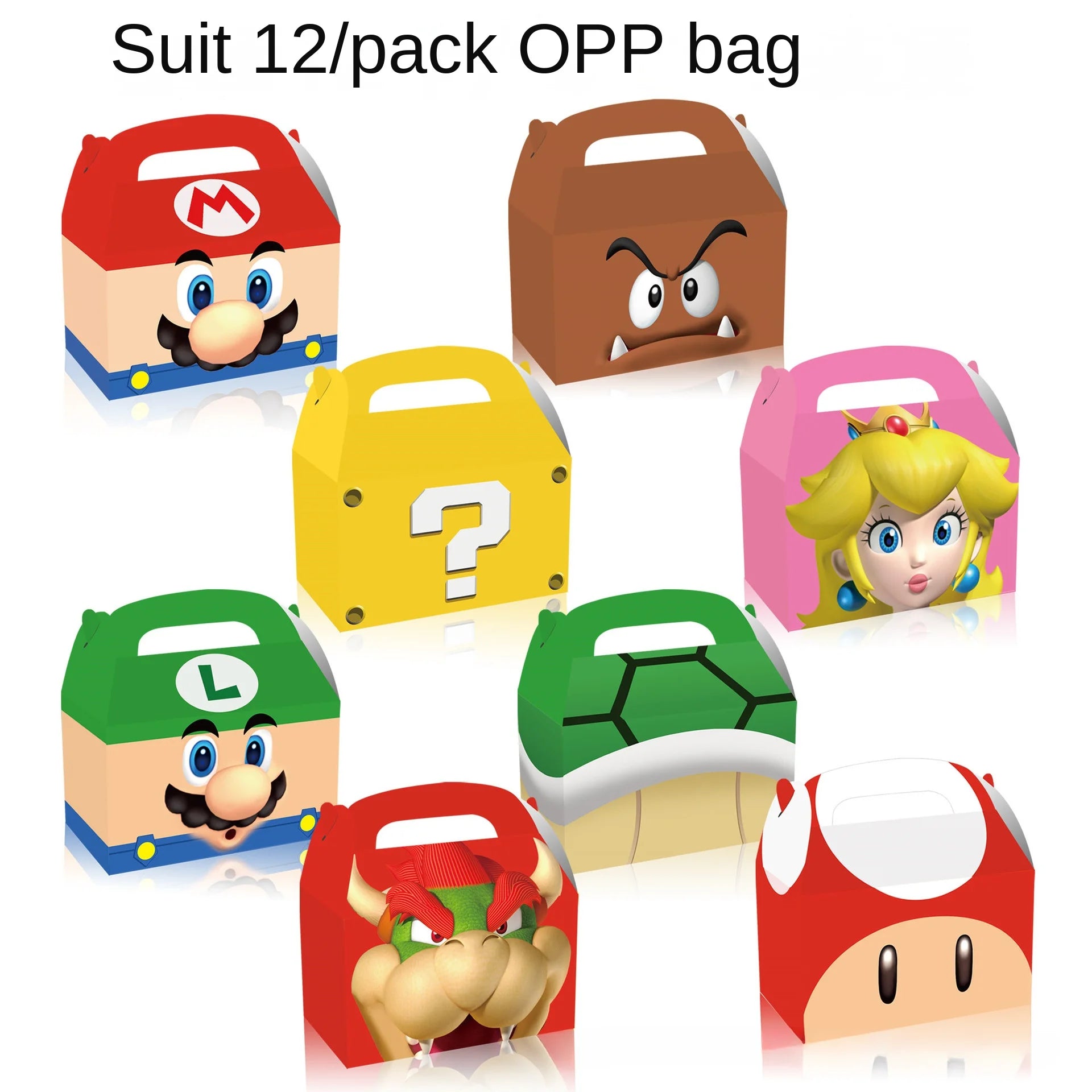 12pcs Cartoon Party Gift Boxes – The Christmas Factory